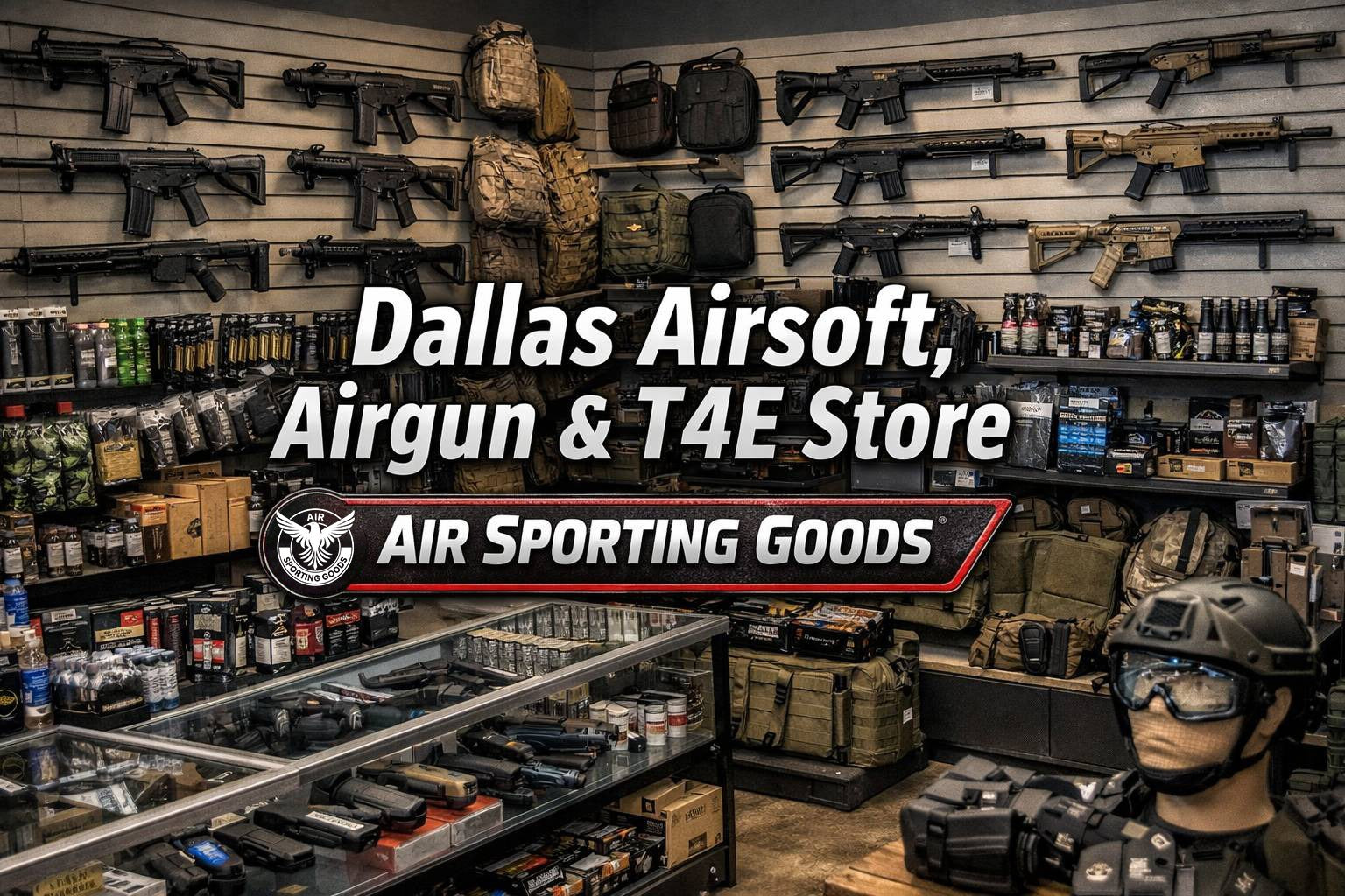 Dallas Airsoft, Airgun & T4E Store | Air Sporting Goods