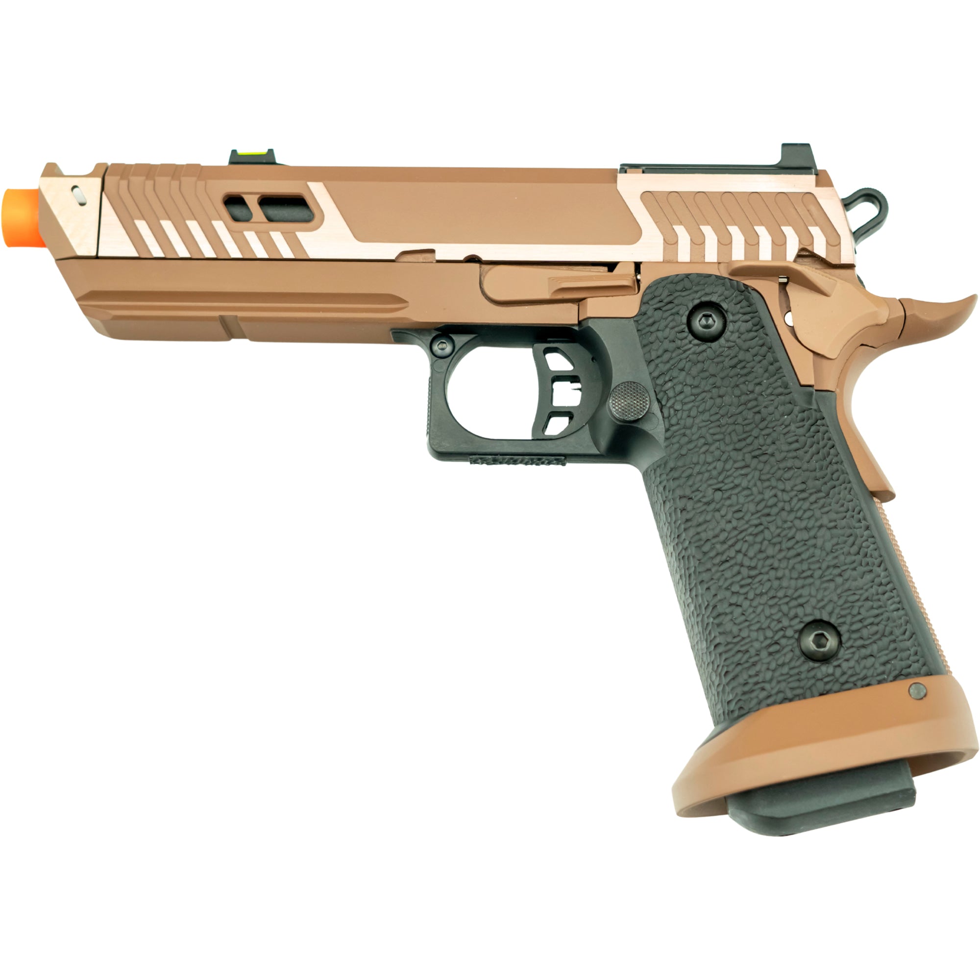 Airsoft Gas Pistol Dual Power GBB Blowback Sahara Viper Semi Auto 6mm