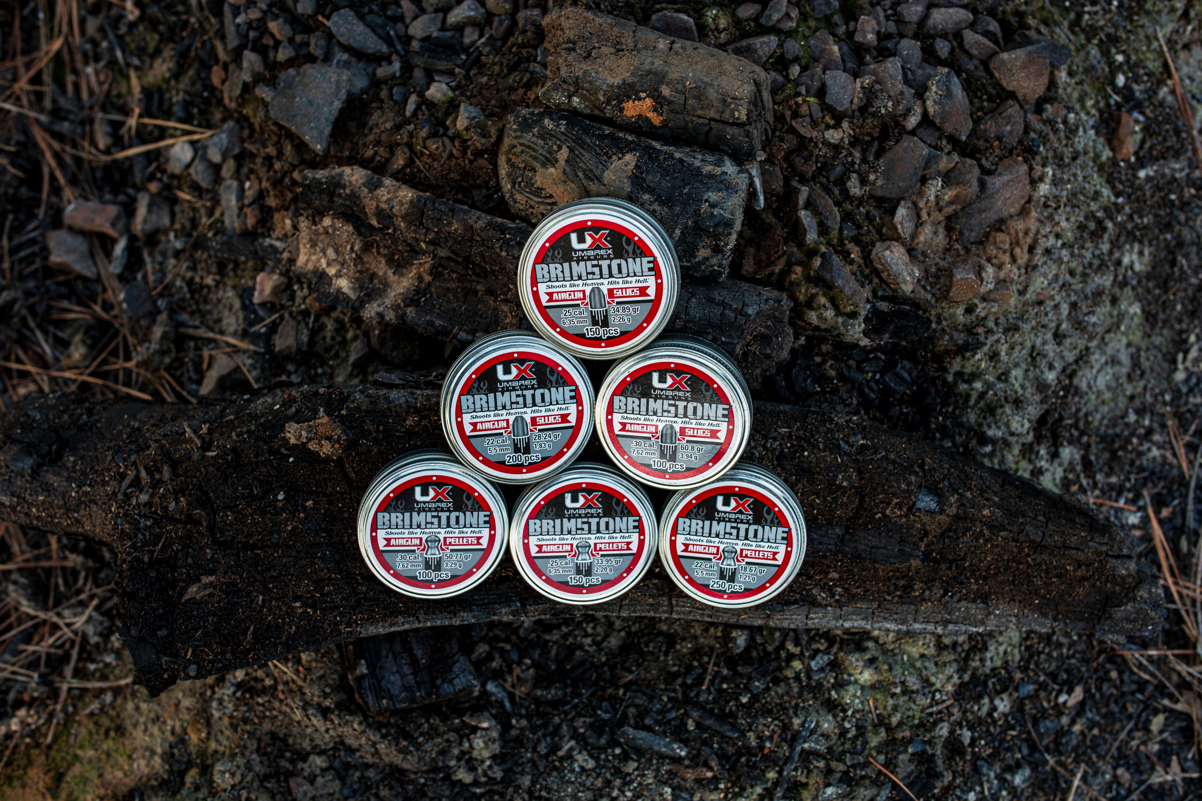 Brimstone .30 Caliber Pellets - 100 Count Tin - Air Sporting Goods