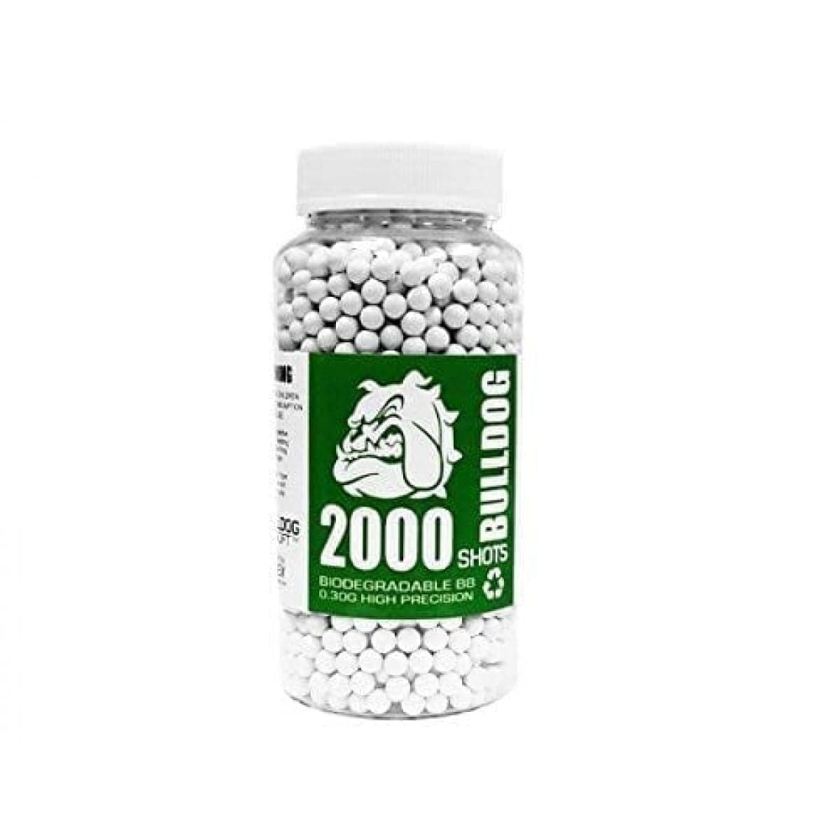 Bulldog 2000 Airsoft Pellets 0.30g Biodegradable