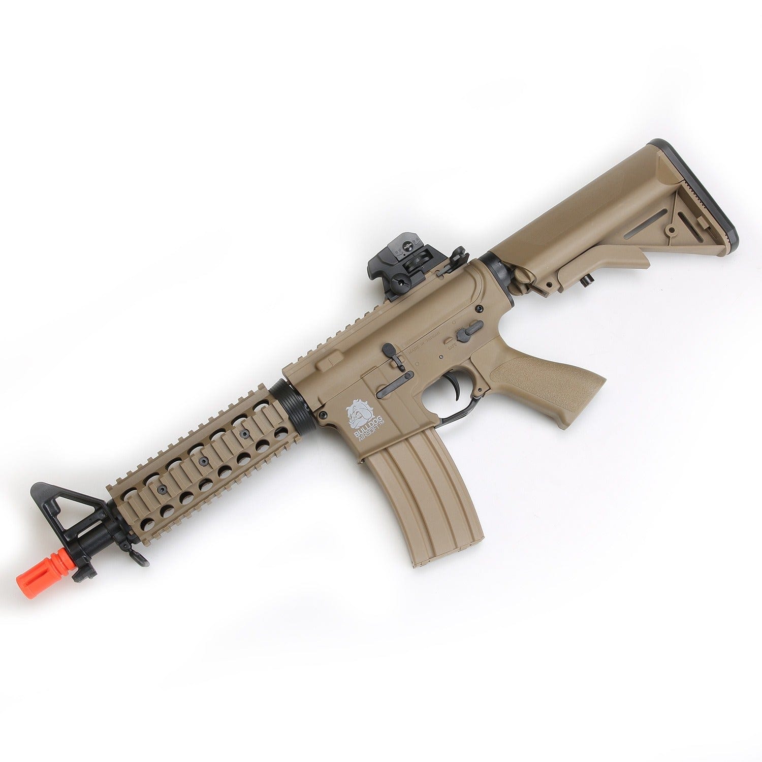 SRC Bulldog M4PI RIS CQB Tan Airsoft Electric Rifle - Air Sporting Goods