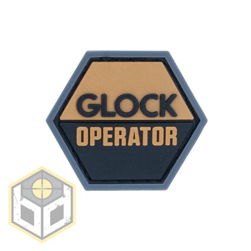 Glock Operator Ballistic Hex Patch, PVC.