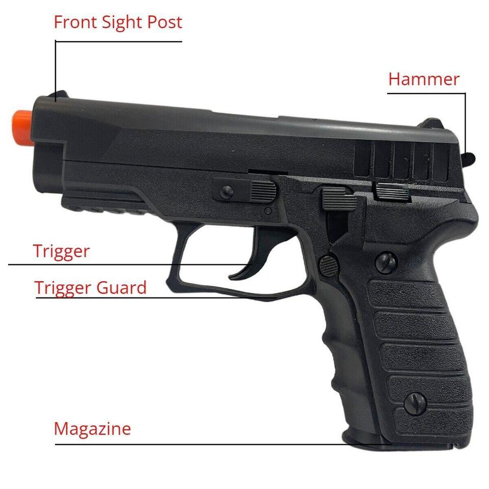 HFC Airsoft Spring Powered Pistol - Air Sporting Goods