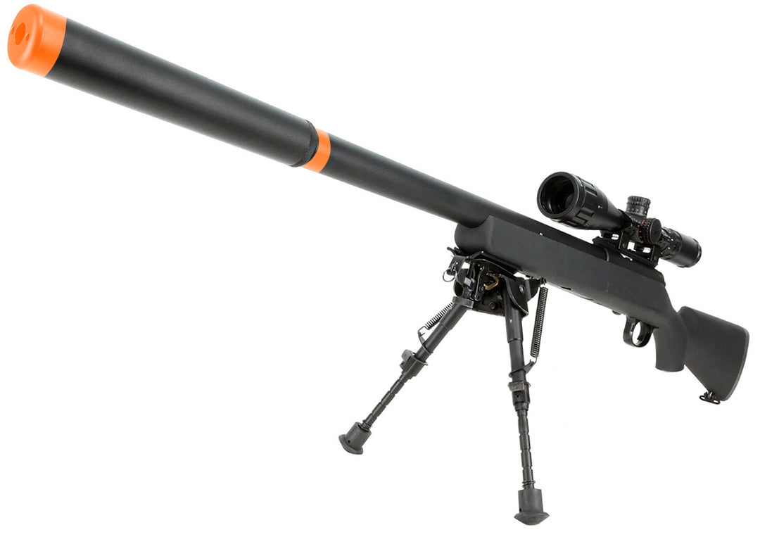 Bolt Action BAR-10G Airsoft Sniper Rifle with Silencer | Best Deal