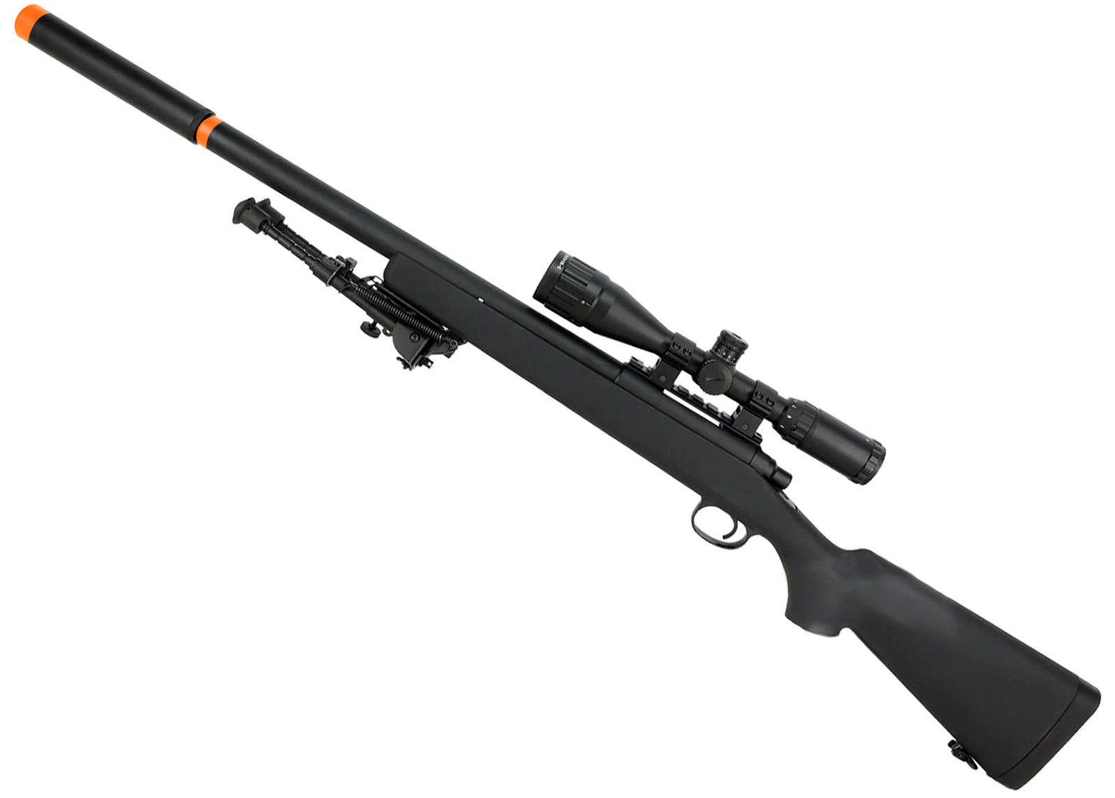 Bolt Action BAR-10G Airsoft Sniper Rifle with Silencer | Best Deal