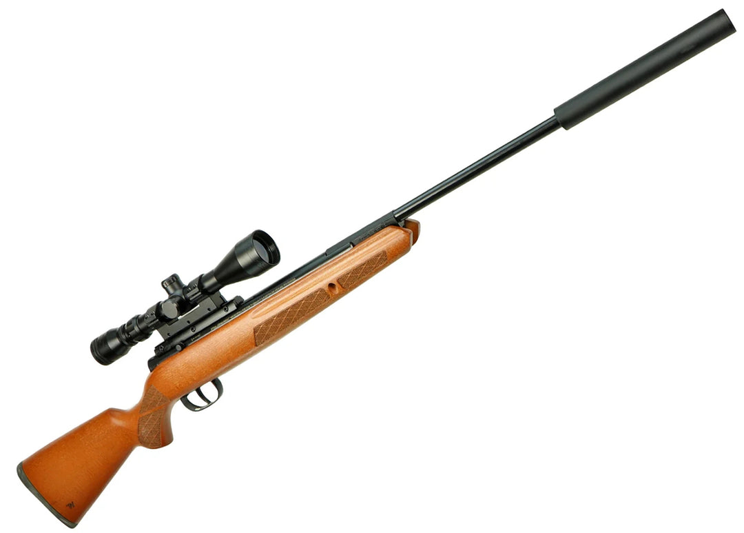 single-shot spring Air Rifle Model 55RS with moderator .22 - Wincheste