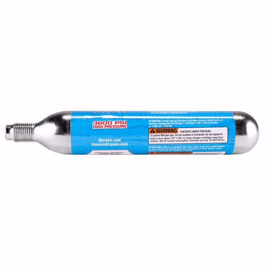 NitroAir Pre-Filled Nitrogen Cartridges for Air Guns - 24ct Bulk
