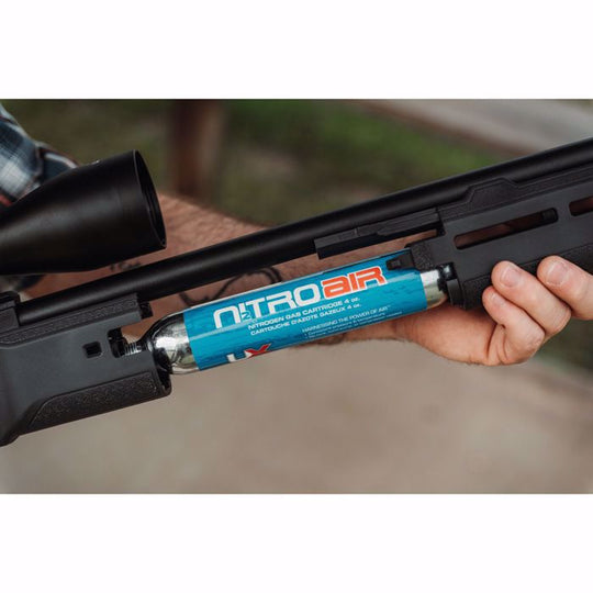 NitroAir Pre-Filled Nitrogen Cartridges for Air Guns - 24ct Bulk